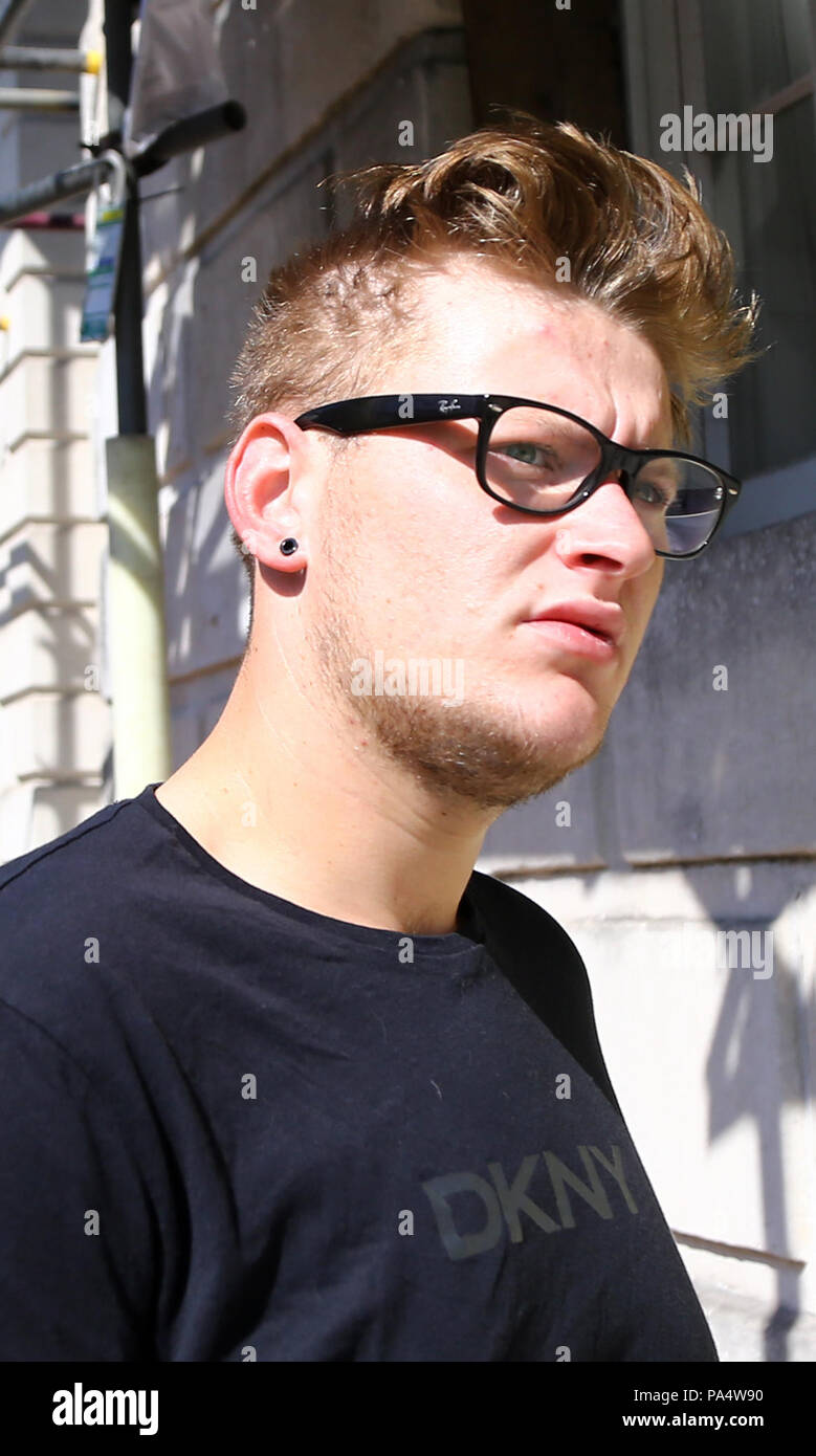 Previously unreleased photo dated 28/6/2018 of George Hillyer arrives ...