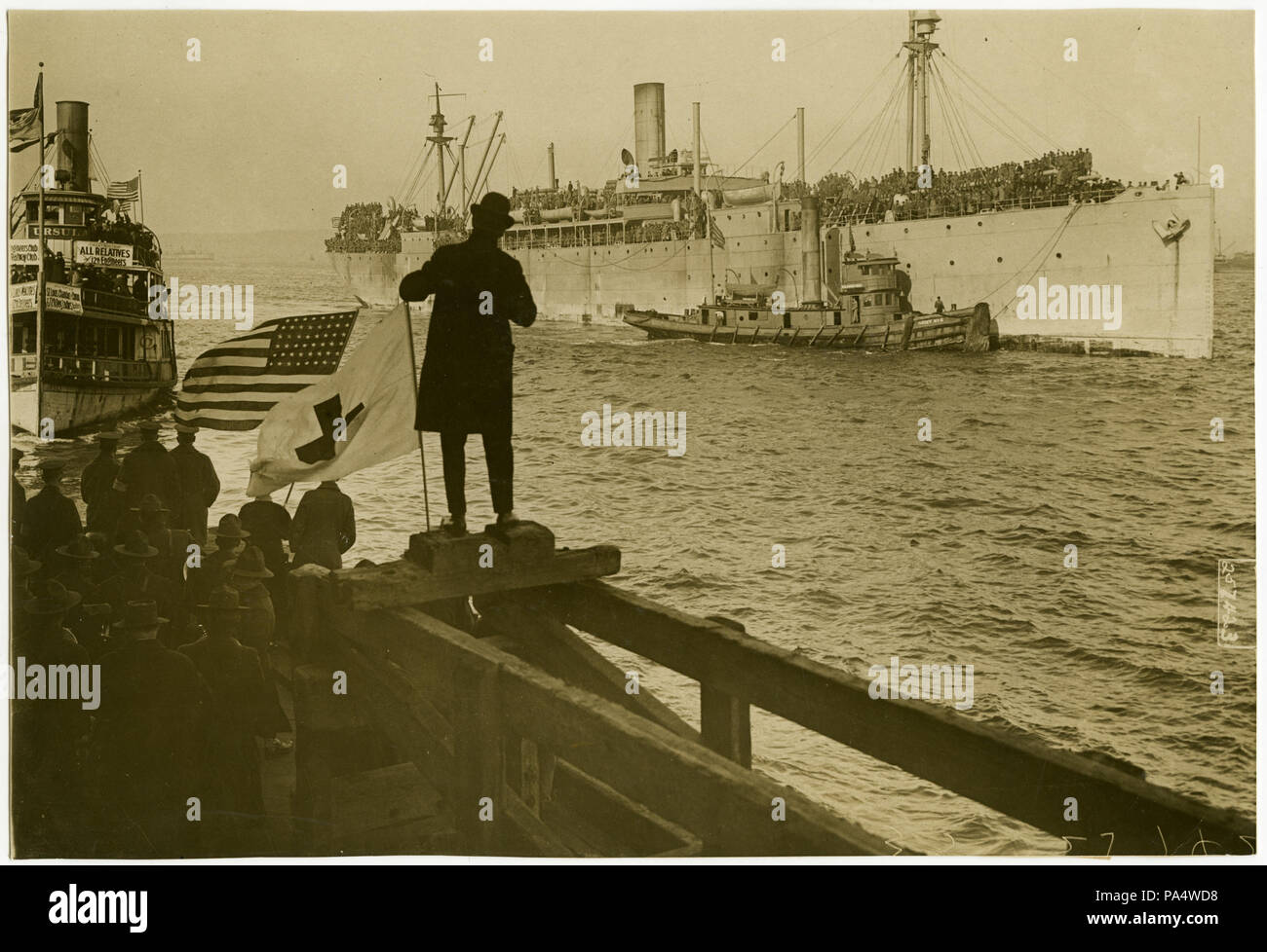 16 12th Engineer Regiment, Transport Ship S.S. Cape May and the Welcome ...
