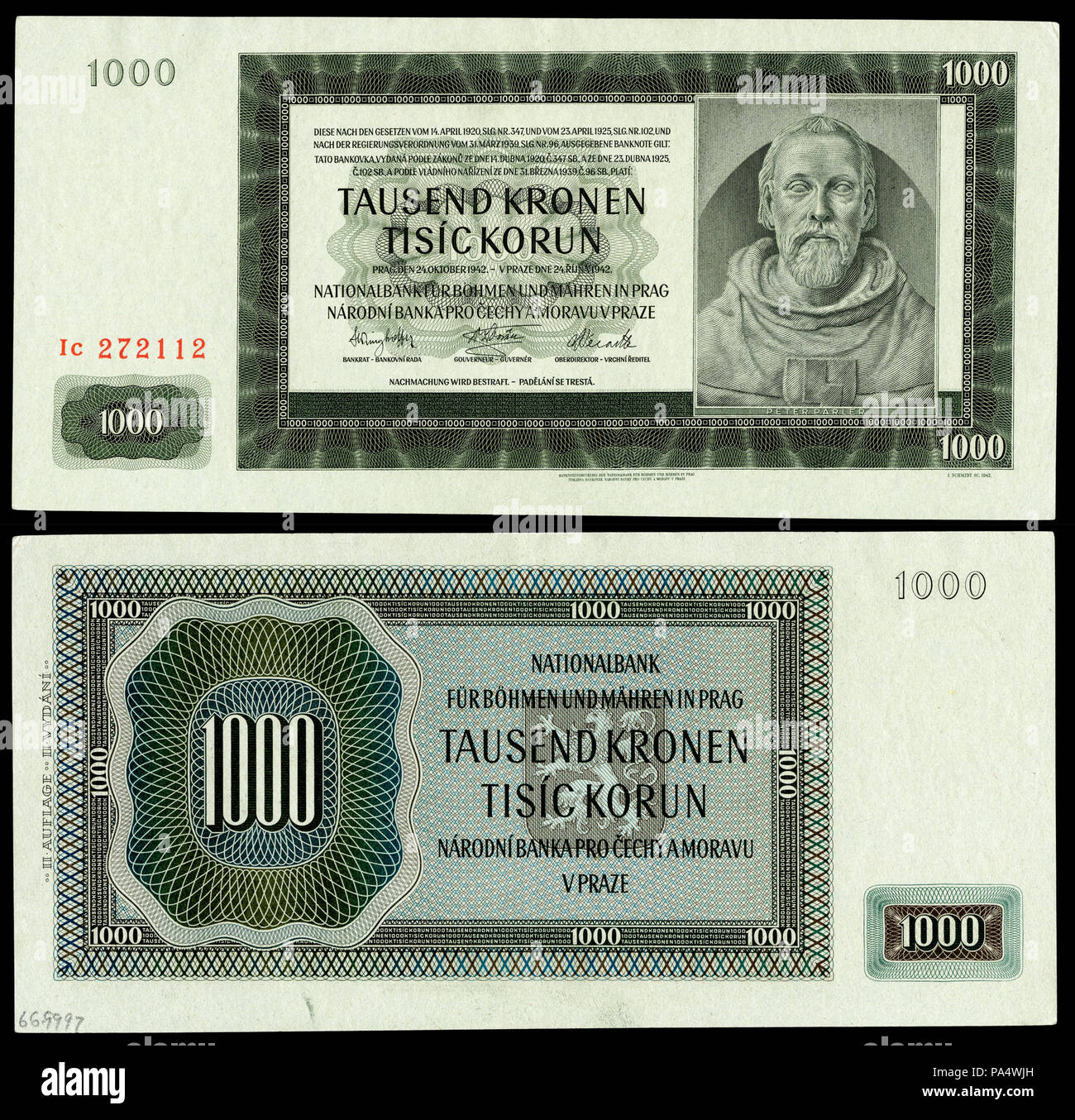 1000 korun hi-res stock photography and images - Alamy