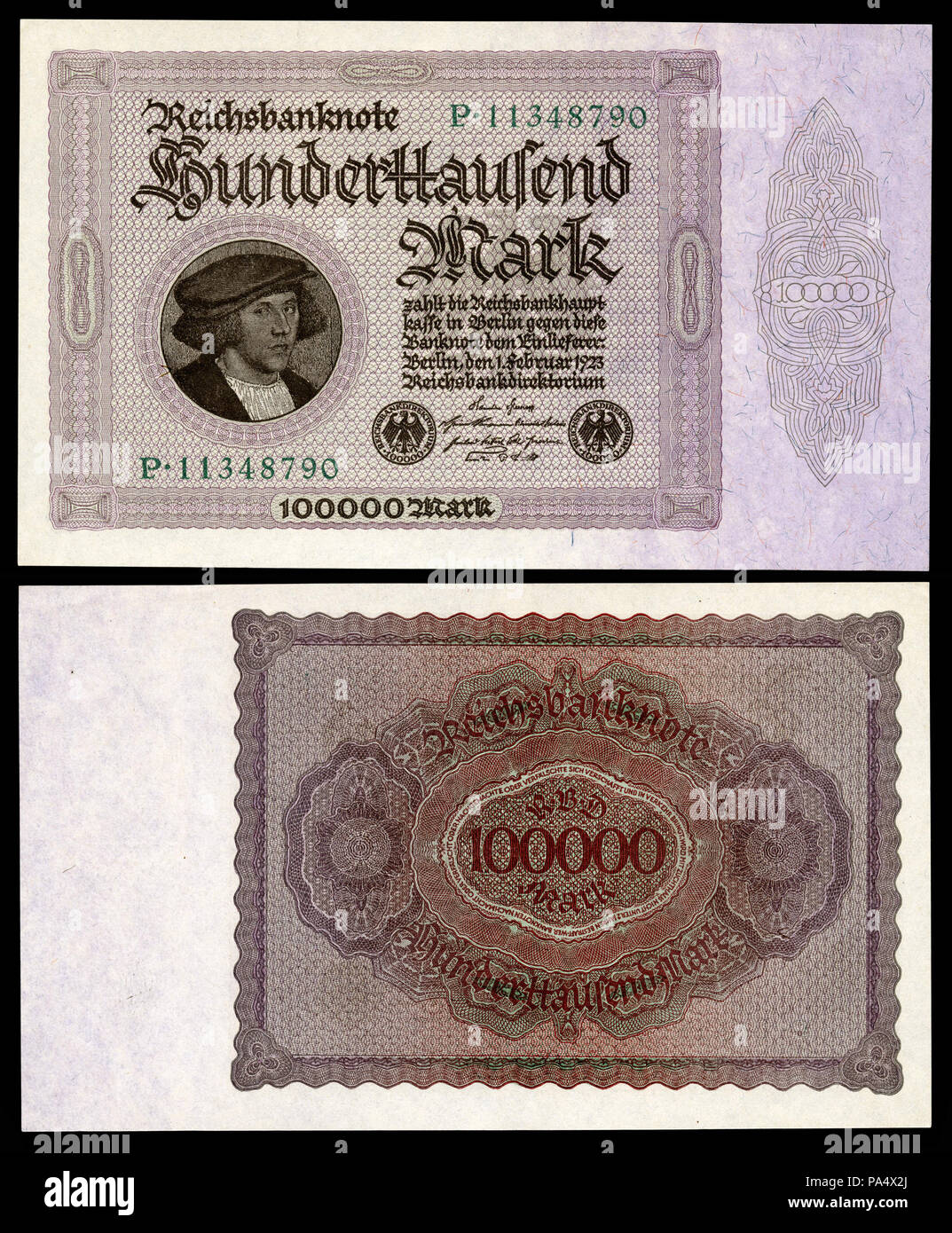Reichsbanknote hi-res stock photography and images - Alamy