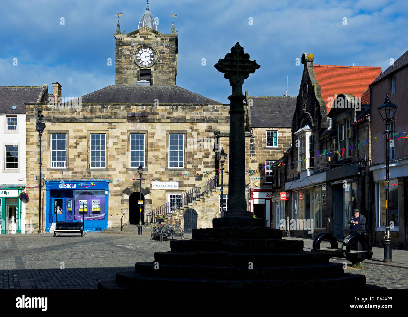Alnwick Town Northumberland Uk High Resolution Stock Photography and ...