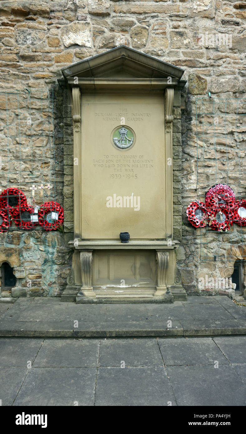 Durham Light Infantry Army Regiment DLI Memorial Gardens County Durham ...