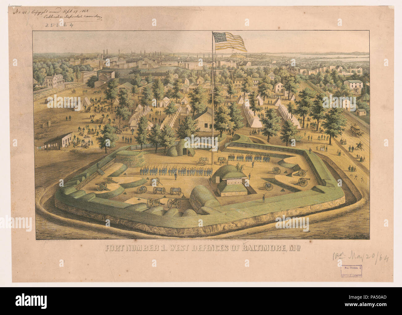 American civil war baltimore hi-res stock photography and images - Alamy