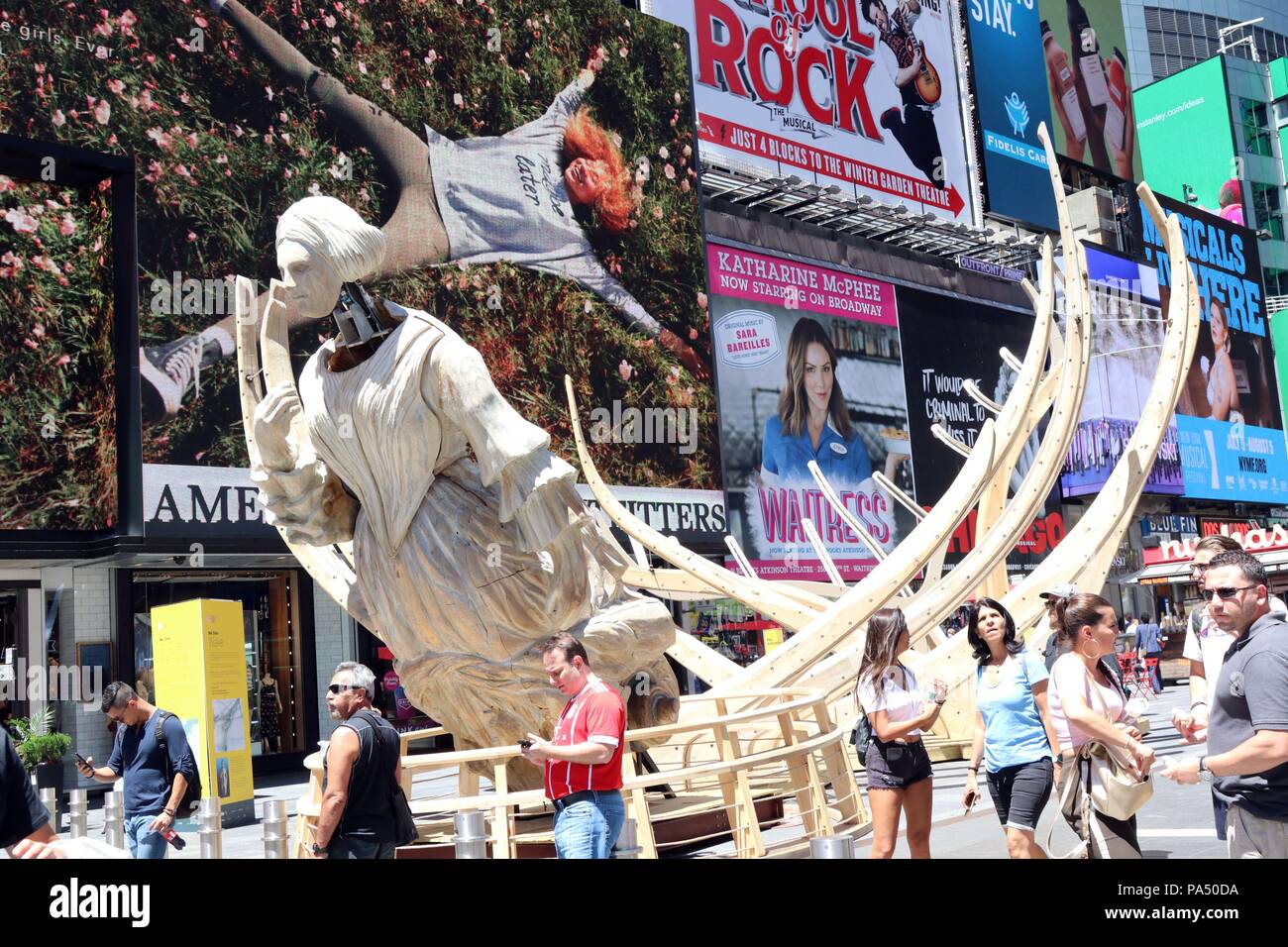 New York, NY USA. 20th. Jul, 2018. FILE PHOTO. American conceptual ...