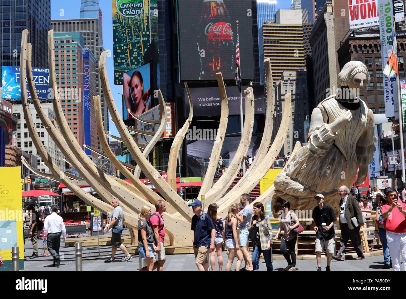 New York, NY USA. 20th. Jul, 2018. FILE PHOTO. American conceptual ...