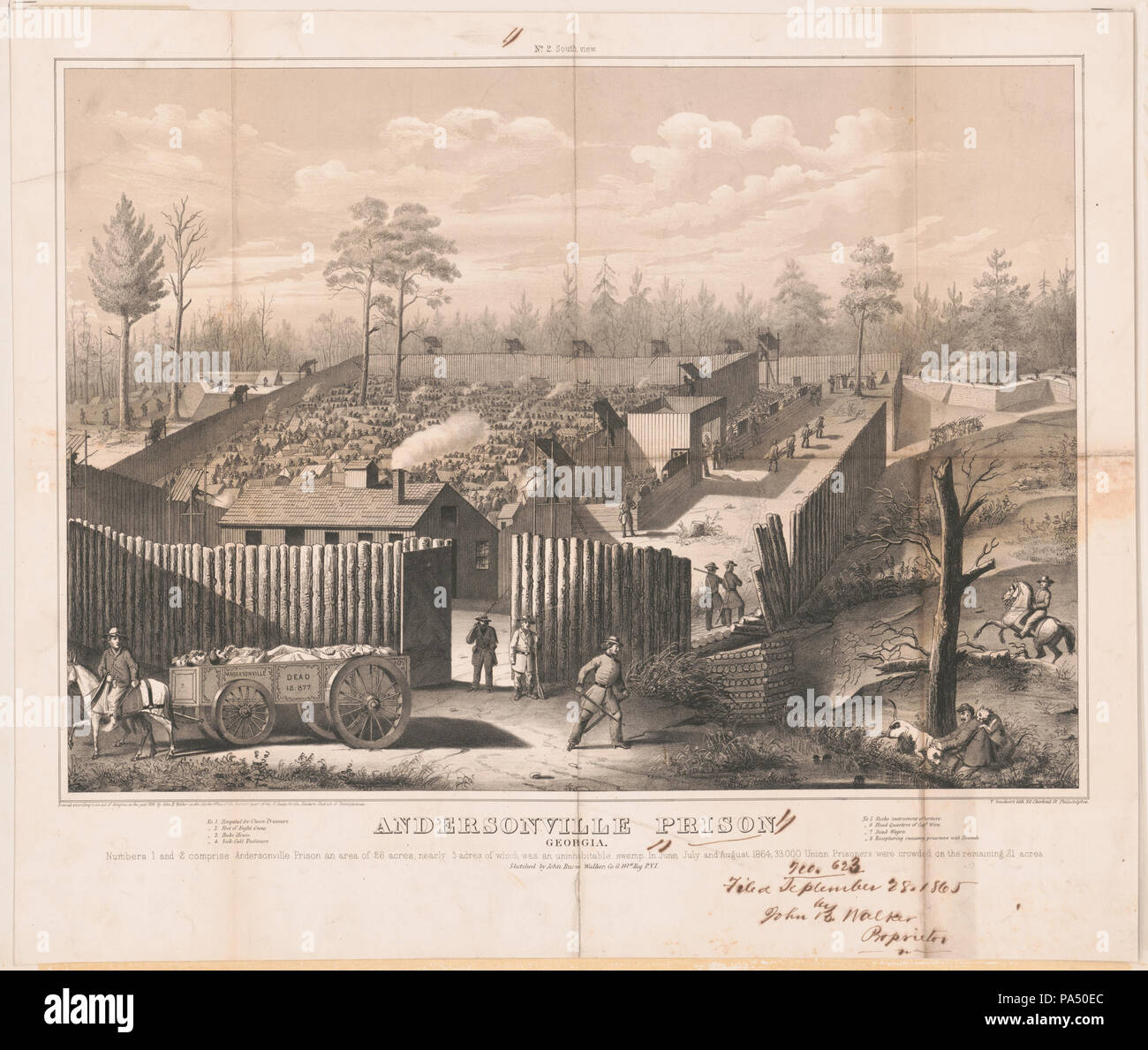 Andersonville prison hi-res stock photography and images - Alamy