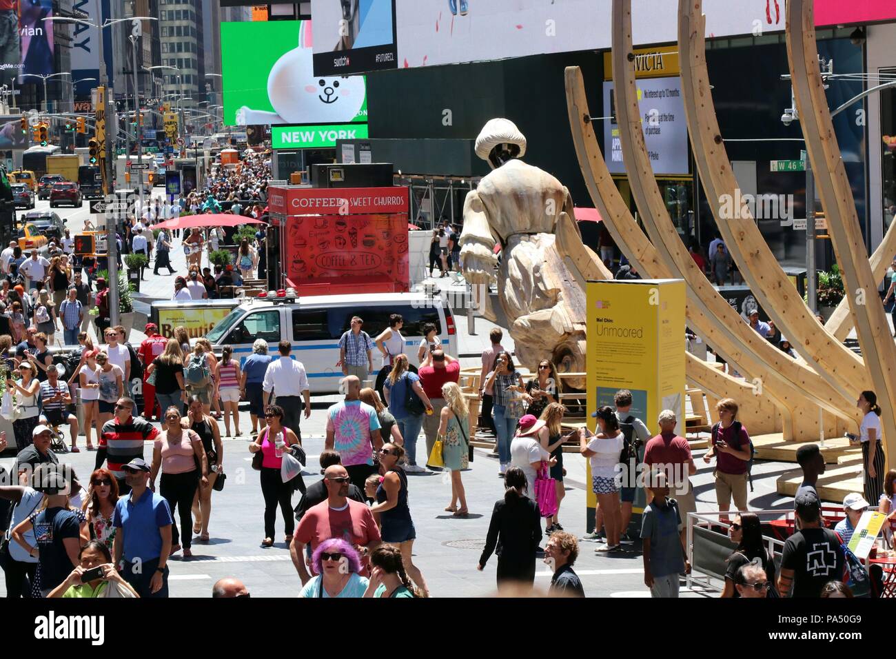 New York, NY USA. 20th. Jul, 2018. FILE PHOTO. American conceptual ...