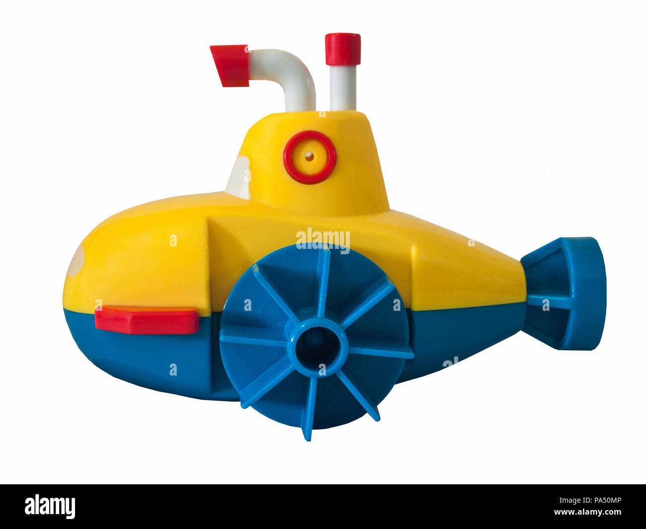 Submarine toy / Isolated white Stock Photo - Alamy