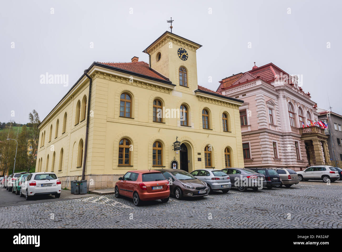Buildings in vsetin hi-res stock photography and images - Alamy