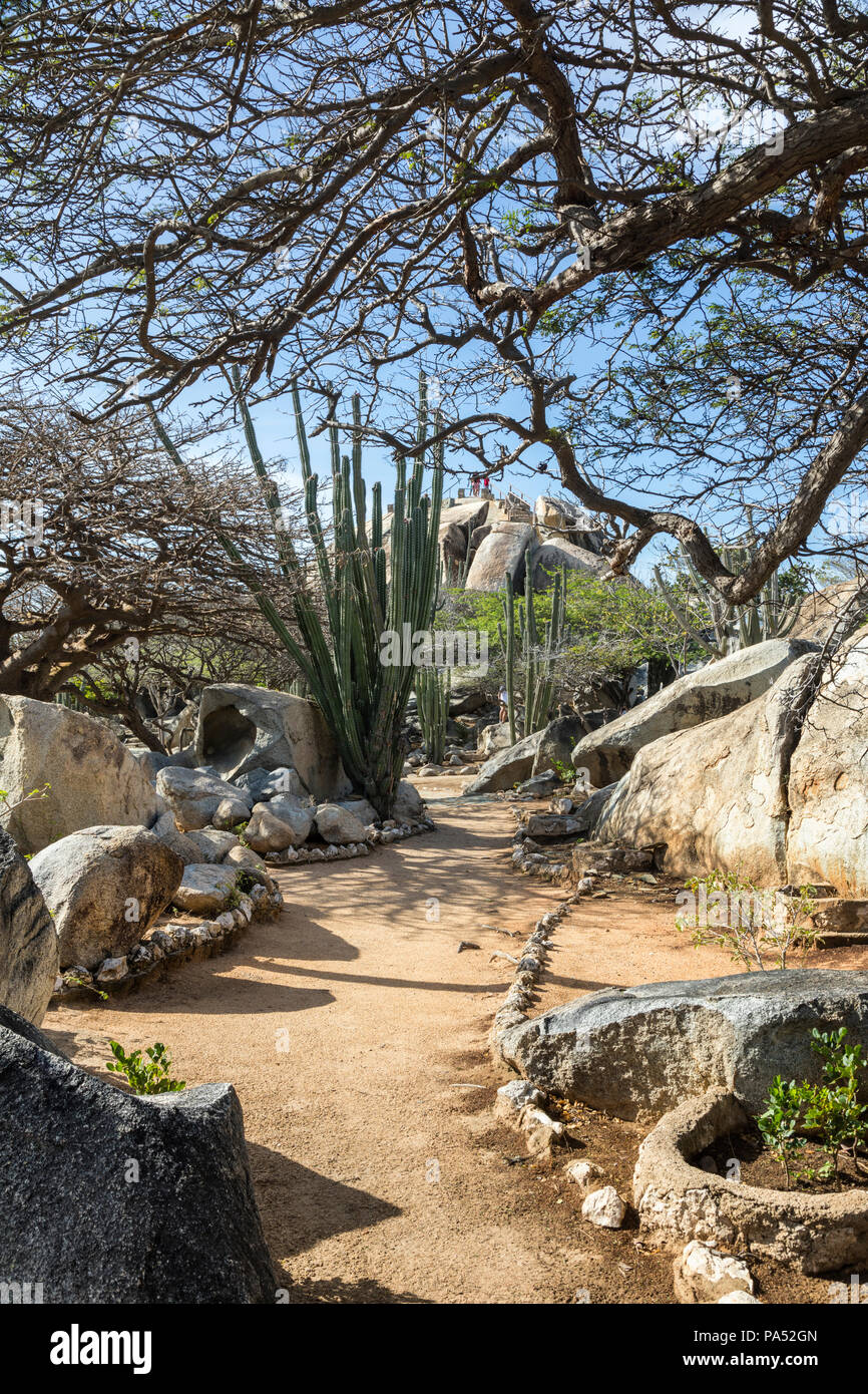 Casibari Rock Formations, Aruba, Caribbean Stock Photo - Alamy