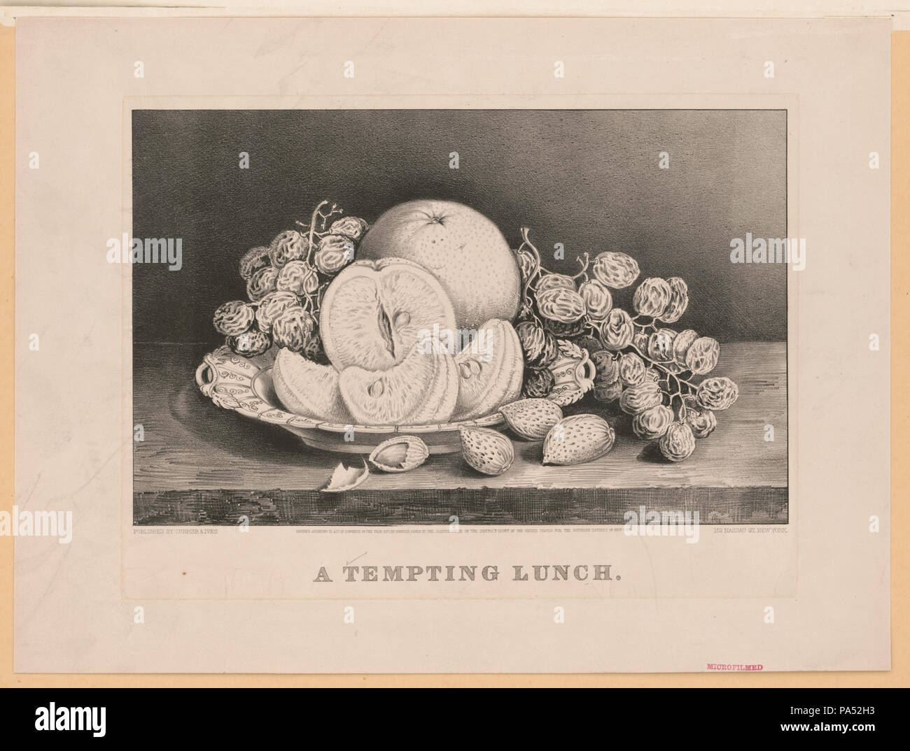 Lunch 1900s hi-res stock photography and images - Alamy