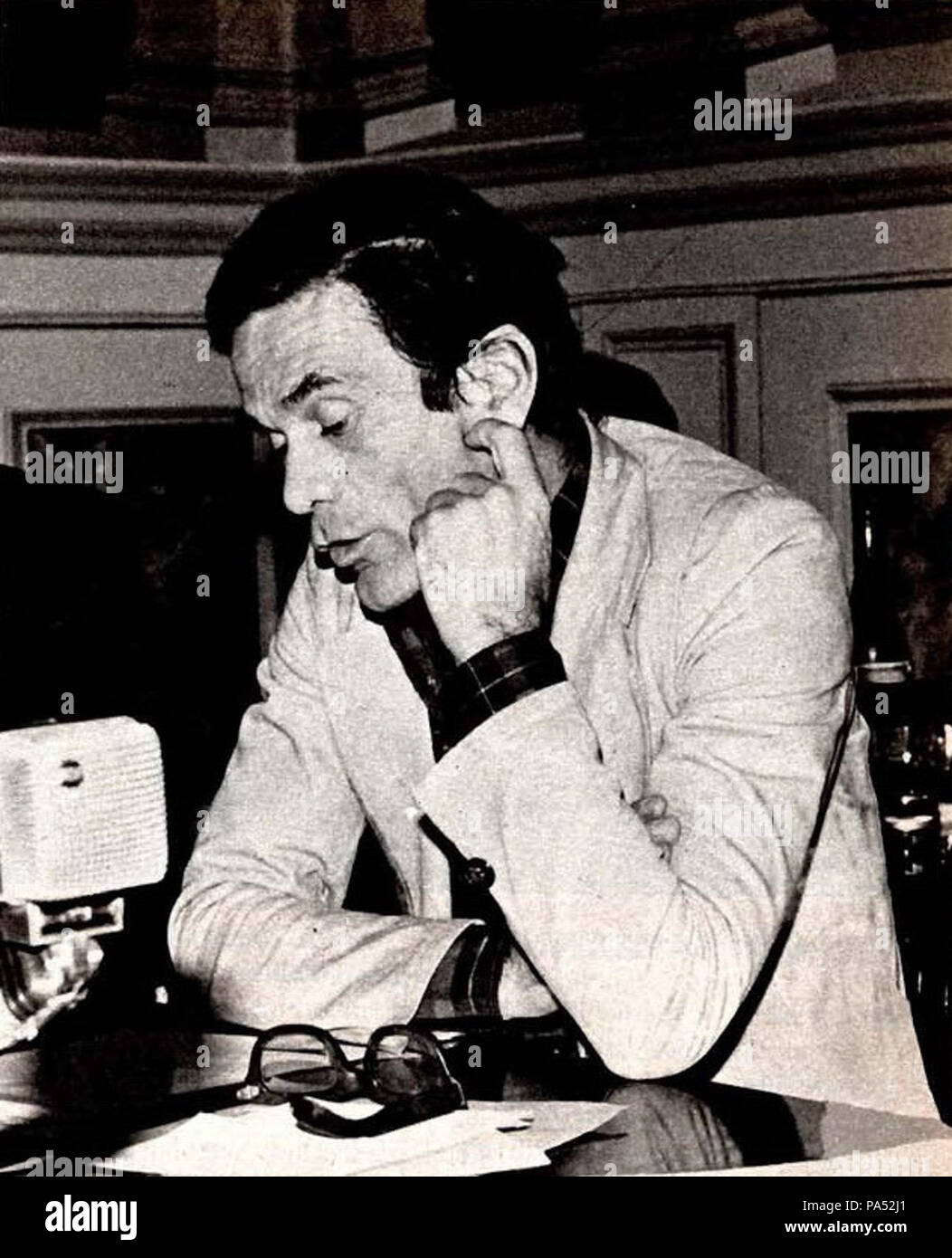 199 Pier Paolo Pasolini 1975 Stock Photo - Alamy