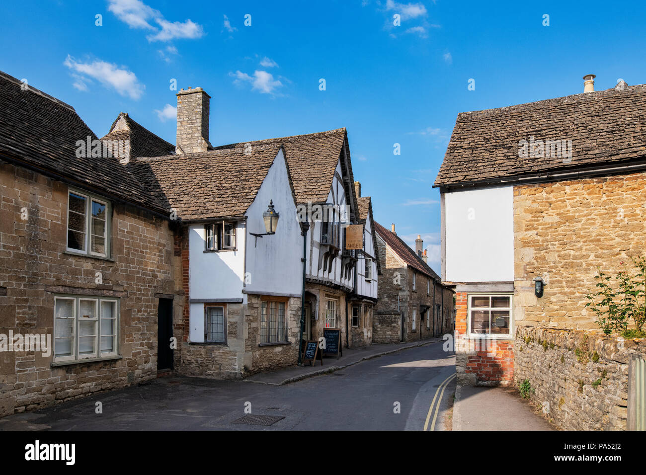 Lacock the sign of the angel hi-res stock photography and images - Alamy