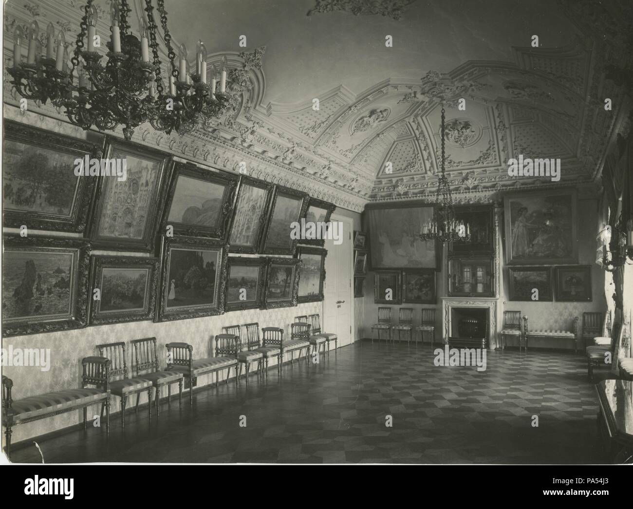 The Monet Room in Shchukin's house. Museum: State A. Pushkin Museum of ...