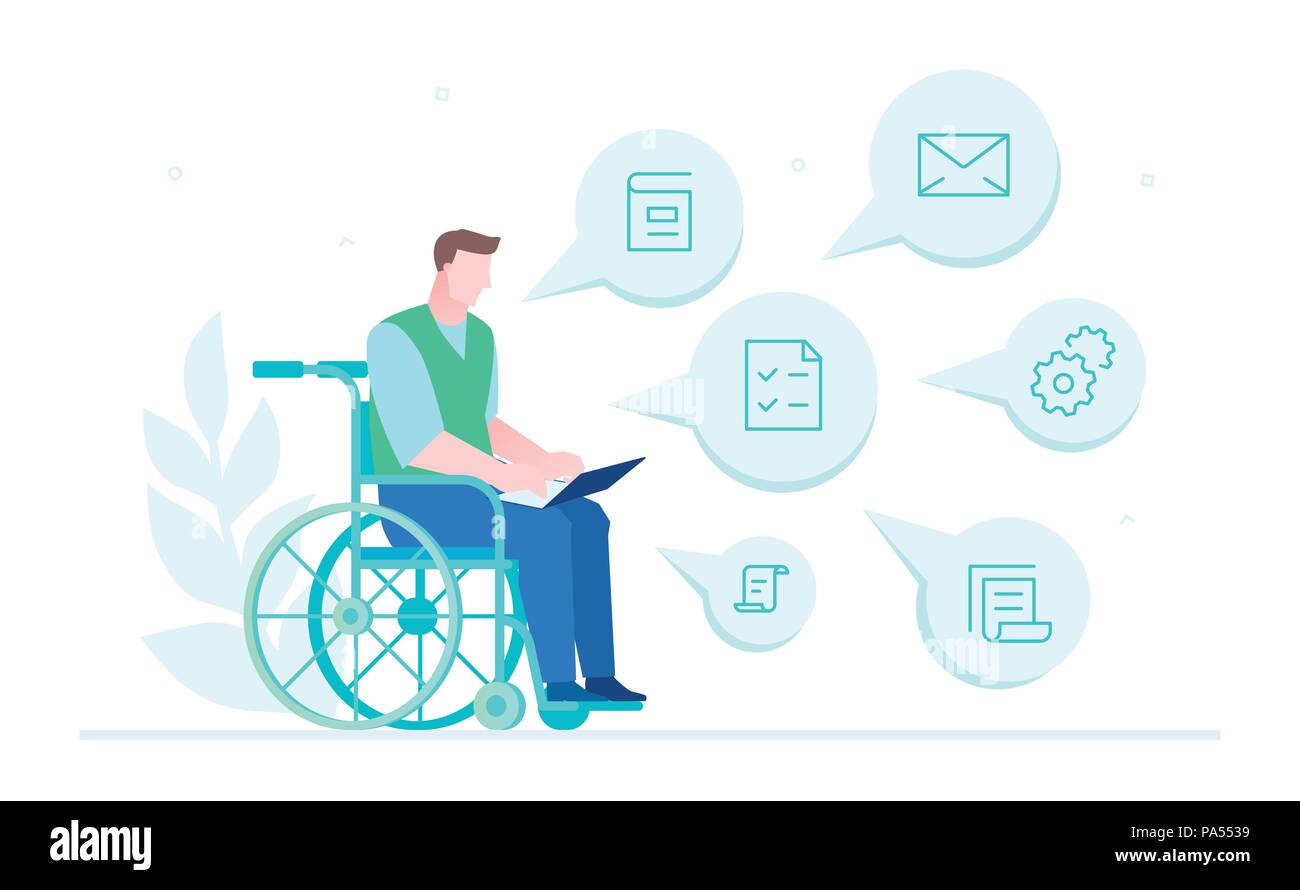 Home therapy worker Cut Out Stock Images & Pictures - Alamy