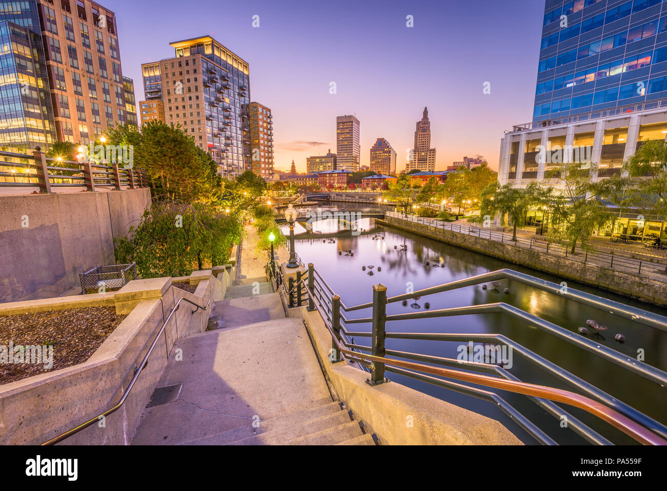 Riverwalk providence hi-res stock photography and images - Alamy