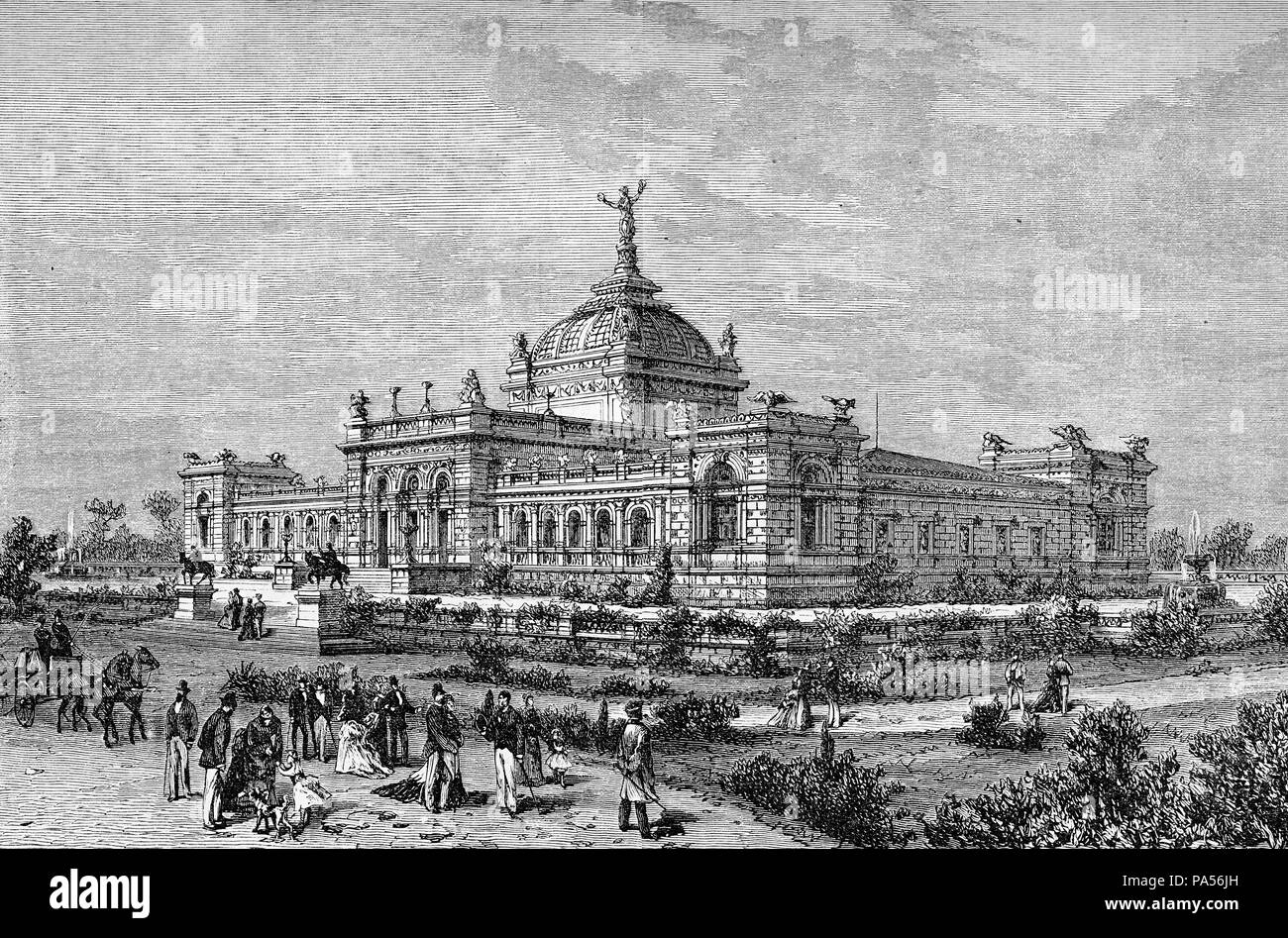 Centennial exhibition in philadelphia hi-res stock photography and ...