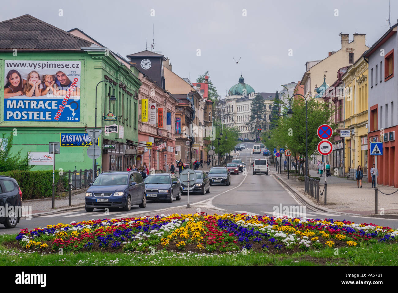 Frydek-Mistek city in the Moravian-Silesian Region of Czech Republic Stock Photo - Alamy