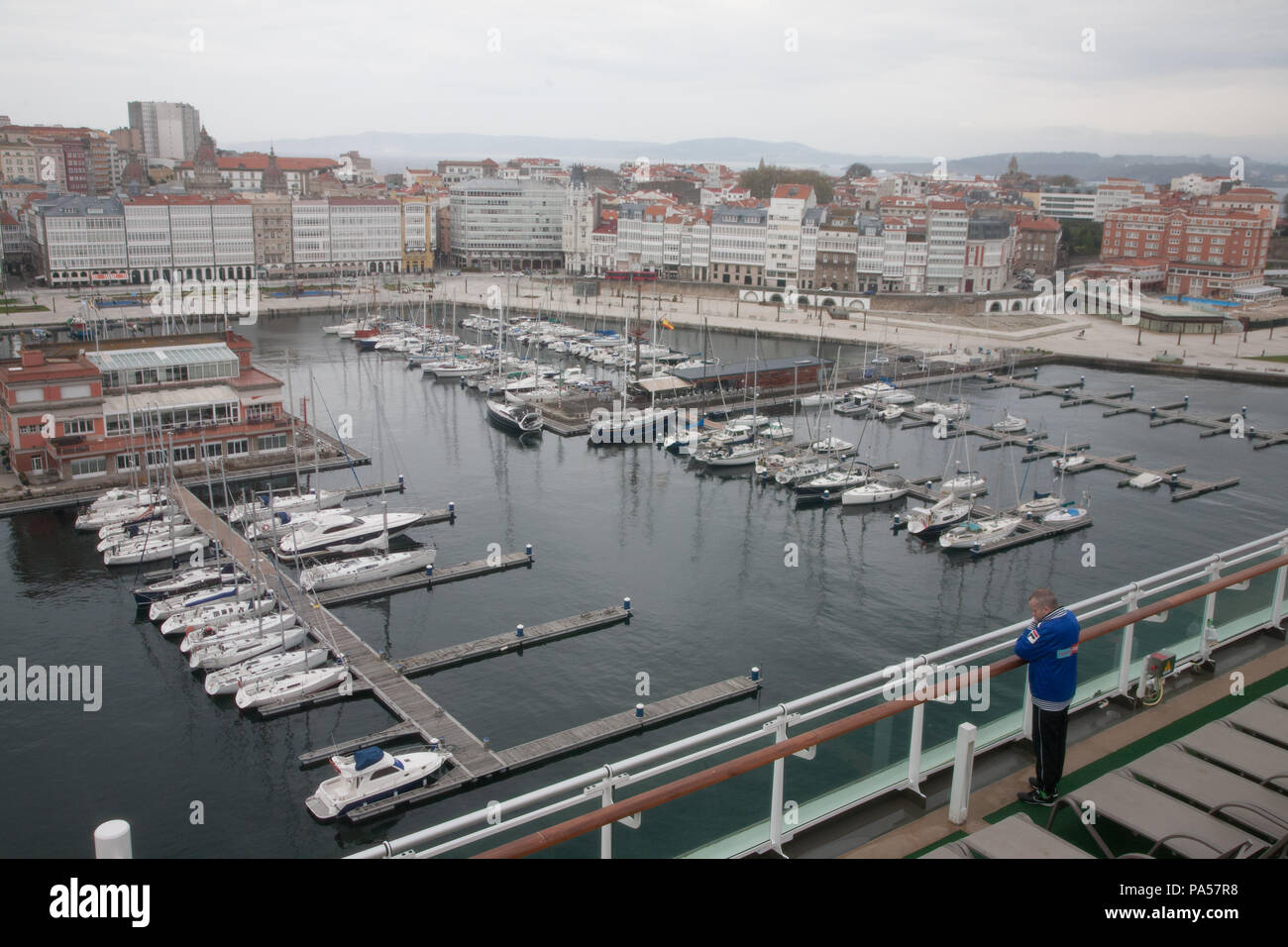 Spain, Port of Bilbao, Cruise Stock Photo - Alamy