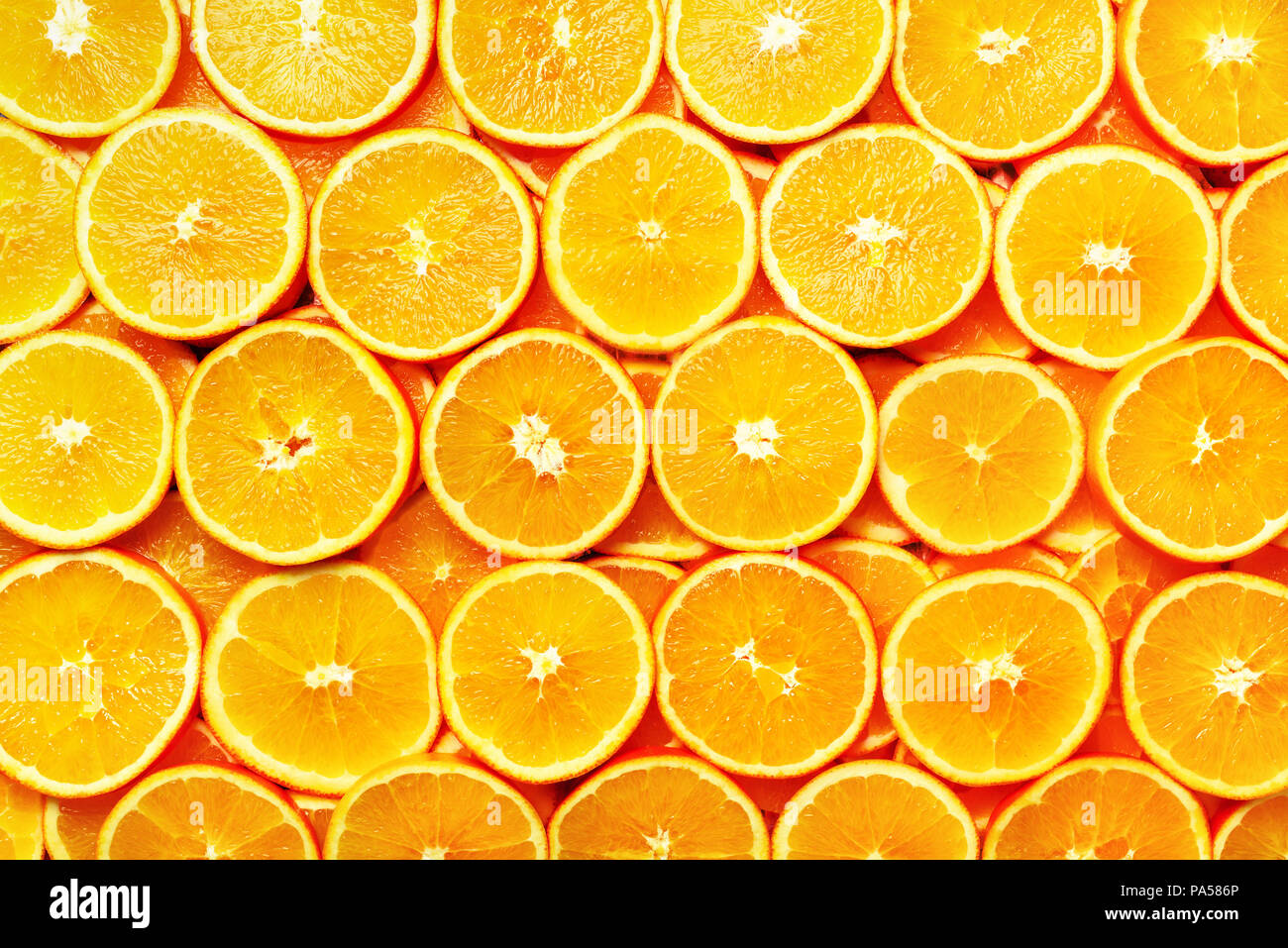 Seamless Orange Fruit Texture