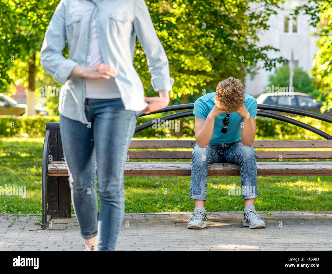 Relationship Break Up Crying Stock Photos & Relationship Break Up ...