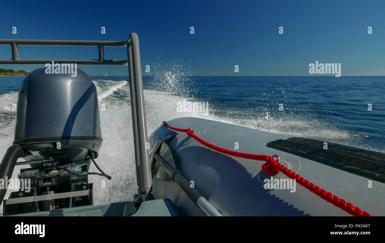 Rib rigid inflatable boat hi-res stock photography and images - Alamy