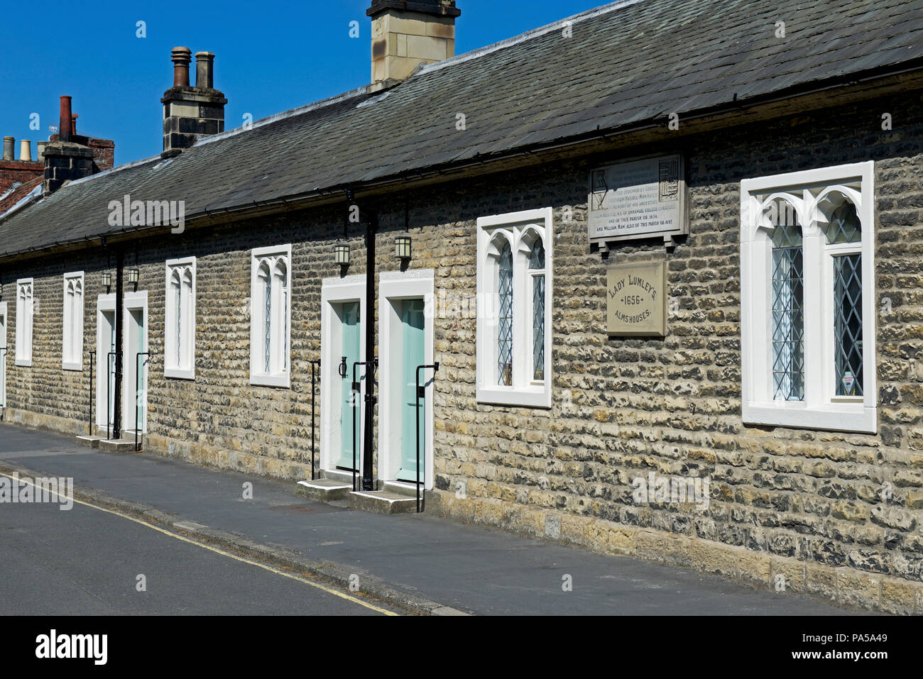 Lady lumleys almshouses hi-res stock photography and images - Alamy