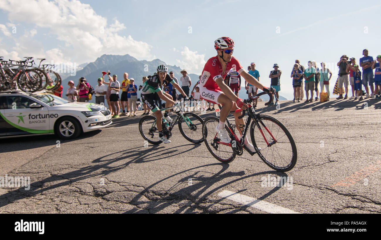 Julien Simon Tour de France 2018 cycling stage 11 La Rosiere Rhone ...