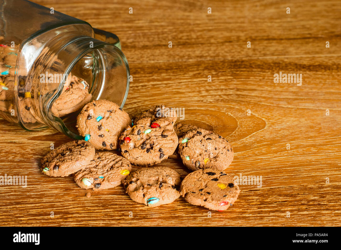 Smartie cookies hi-res stock photography and images - Alamy