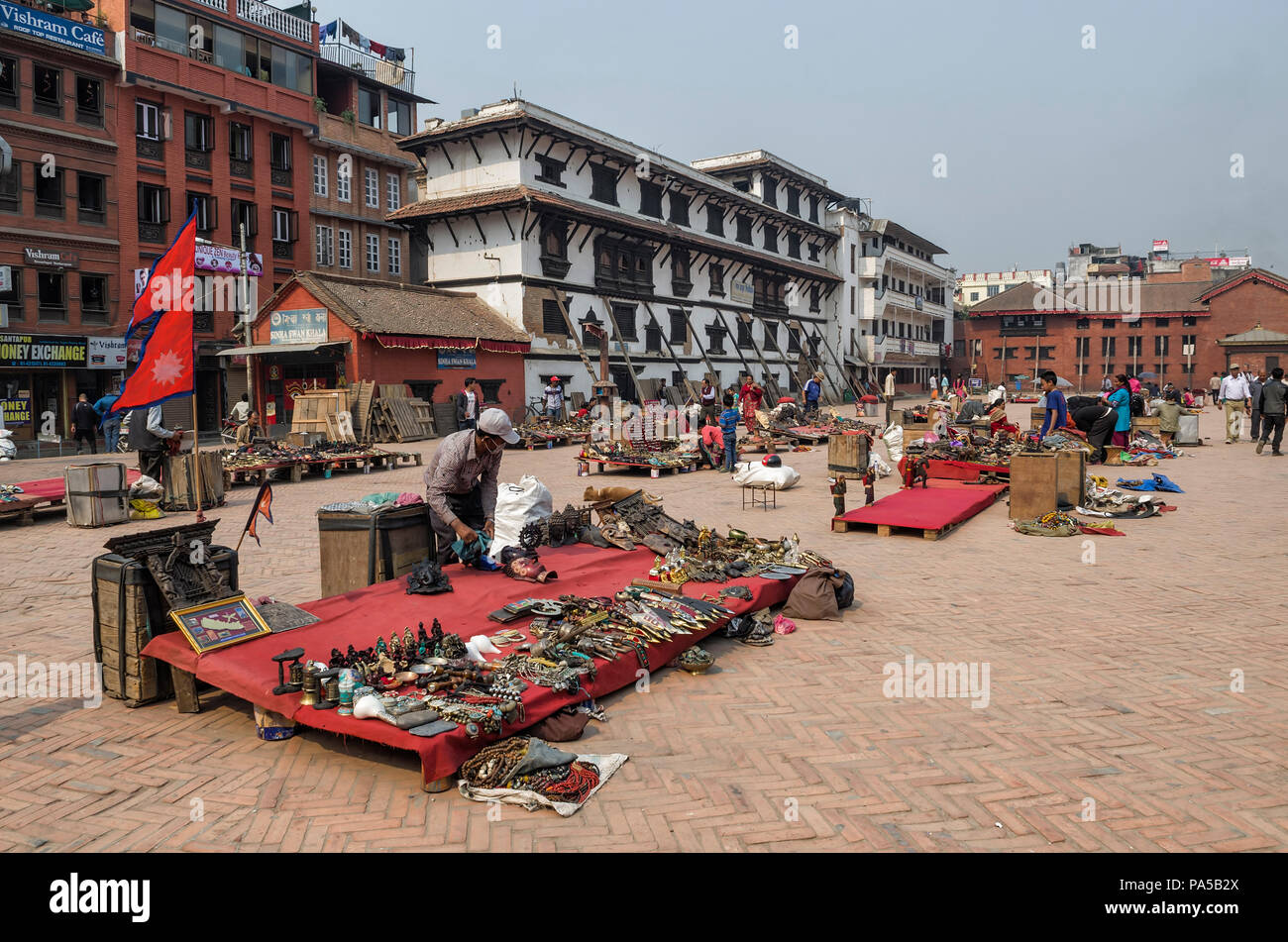 Basantapur durbar square hi-res stock photography and images - Alamy