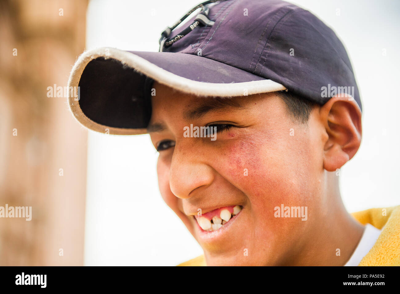 Portrait of poor indigenous boy hi-res stock photography and images - Alamy