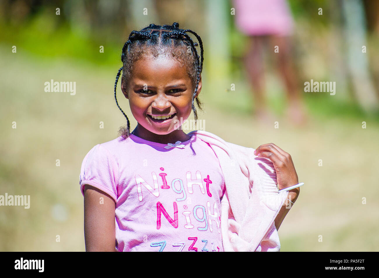 ANTANANARIVO, MADAGASCAR - JUNE 27, 2011: Unidentified Madagascar ...