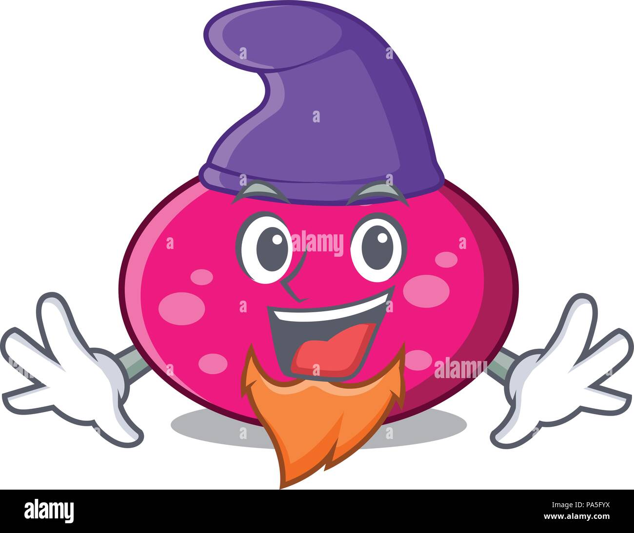 Elf ellipse character cartoon style vector illustration Stock Vector ...