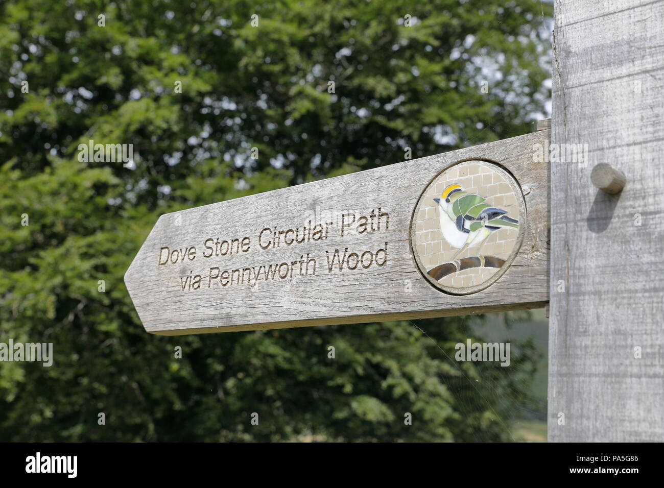 Dove Stones reservoir, greater-manchester Stock Photo - Alamy