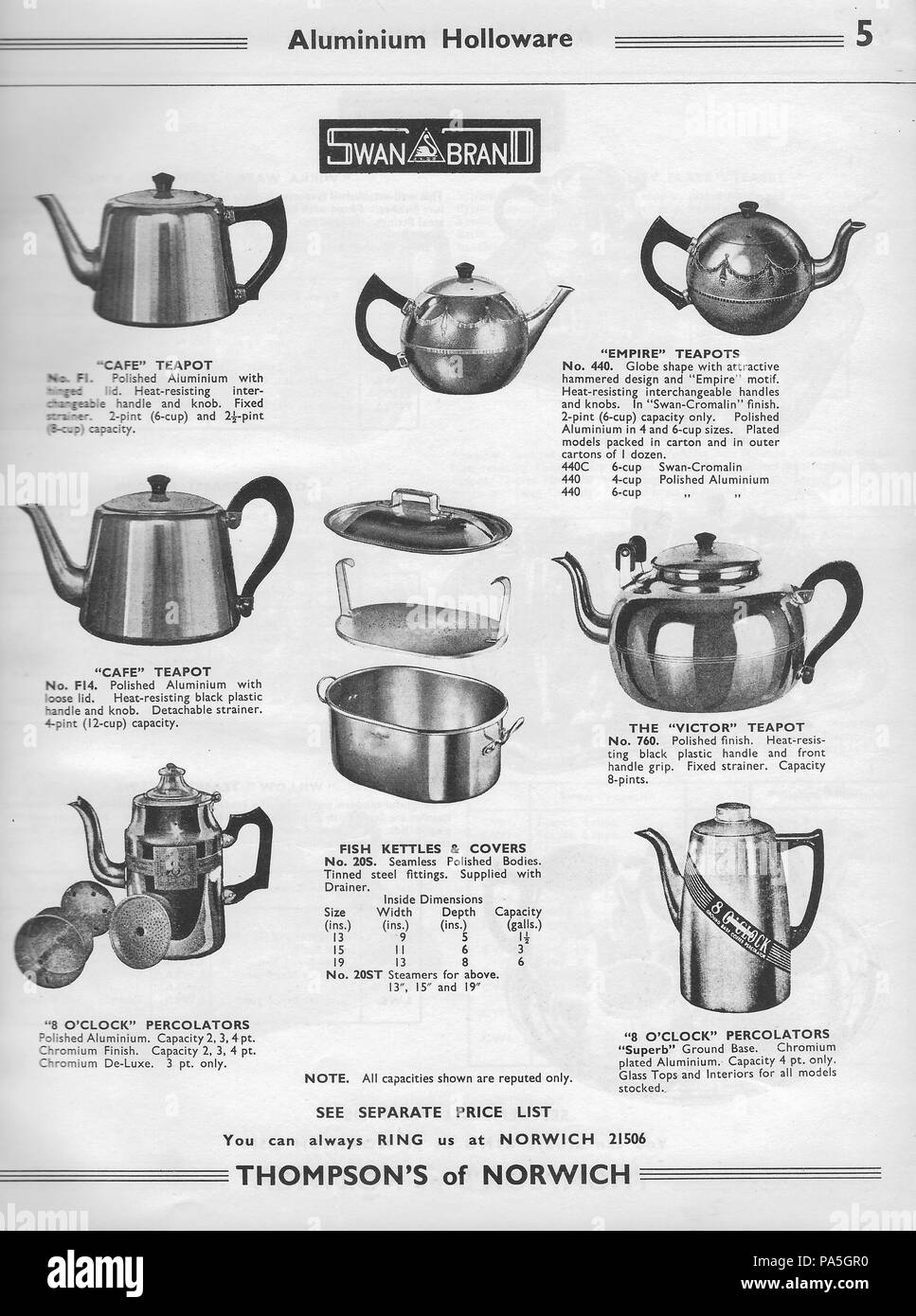 Antique percolator Black and White Stock Photos & Images - Alamy
