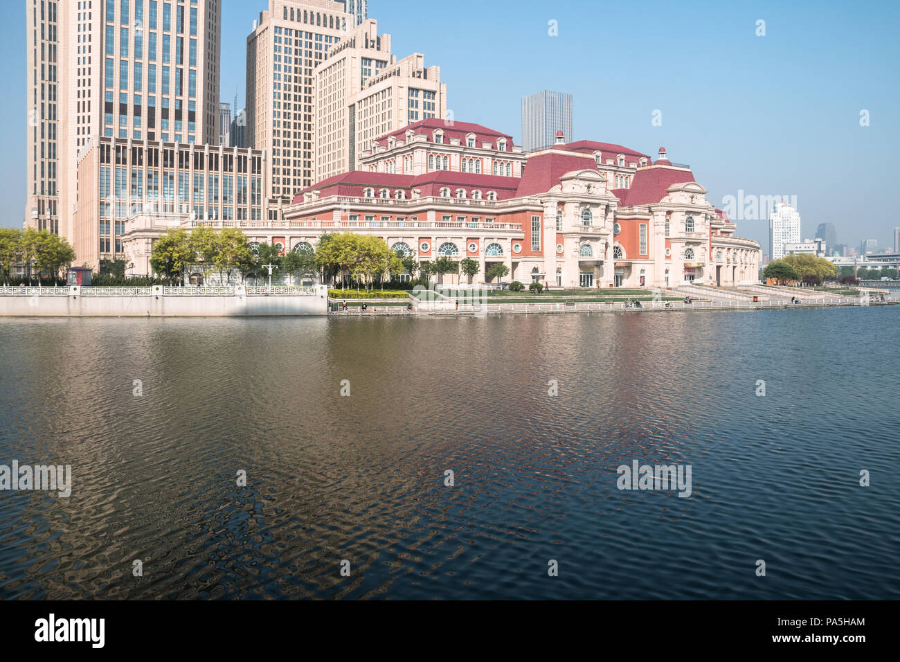 Tianjin china skyline hi-res stock photography and images - Alamy