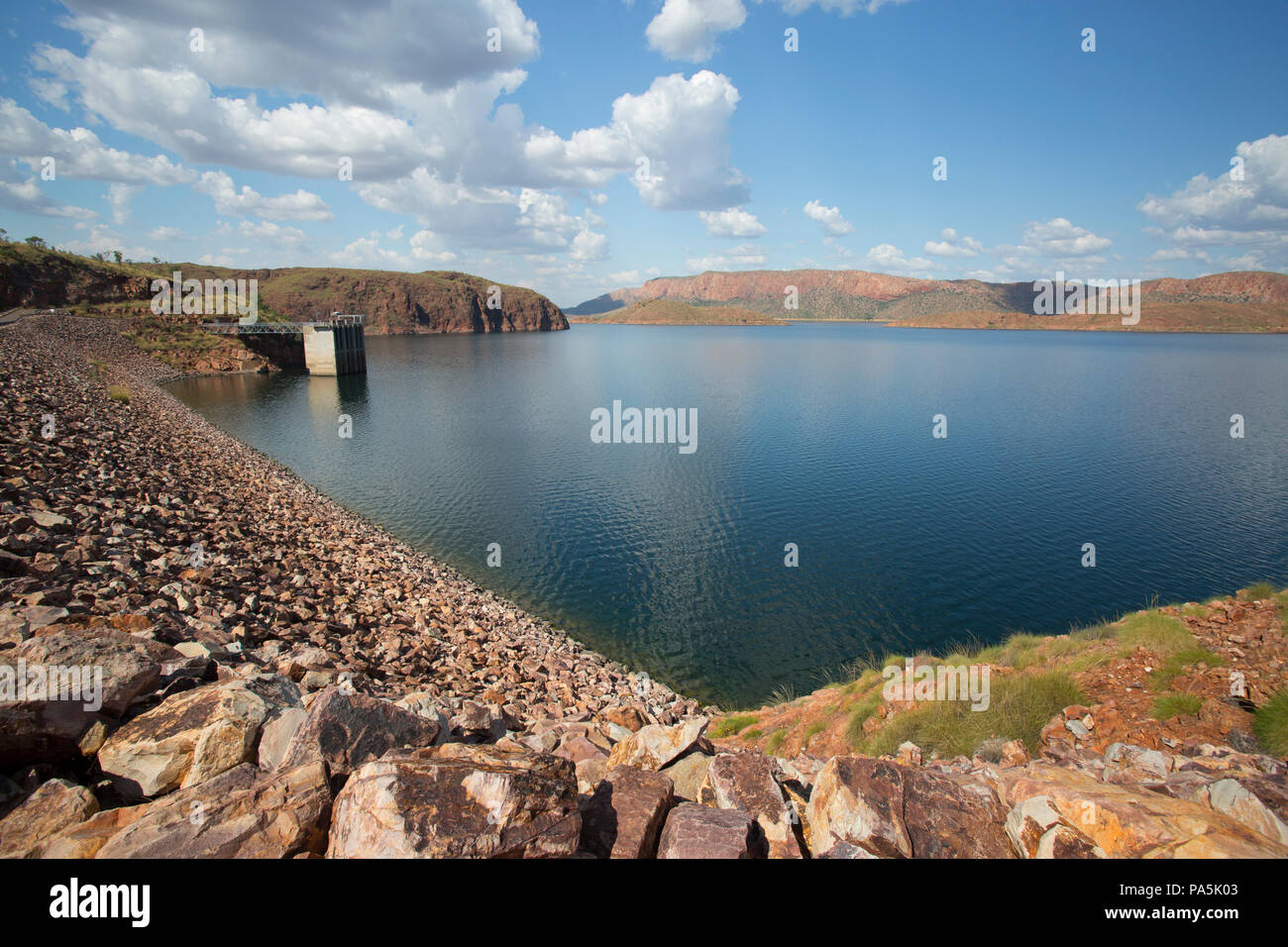 Lake Argyle - Ord River Dam Stock Photo - Alamy