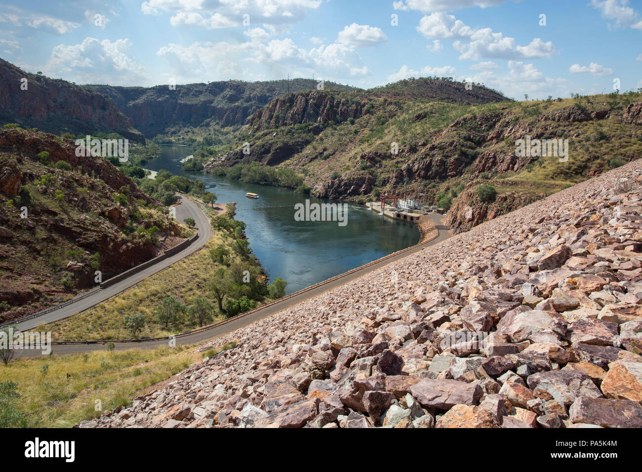 Lake Argyle - Ord River Dam Stock Photo - Alamy