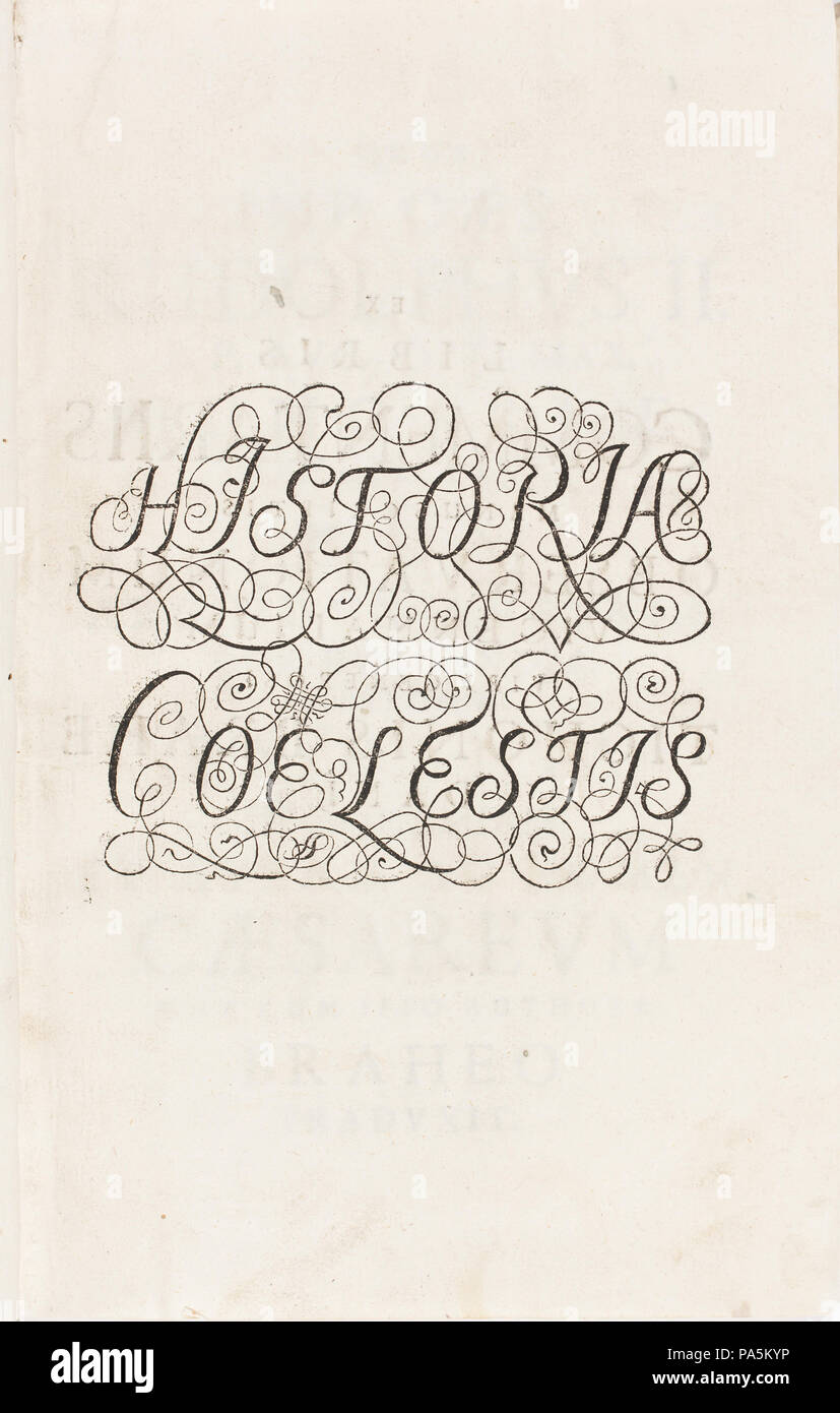 Historia coelestis hi-res stock photography and images - Alamy