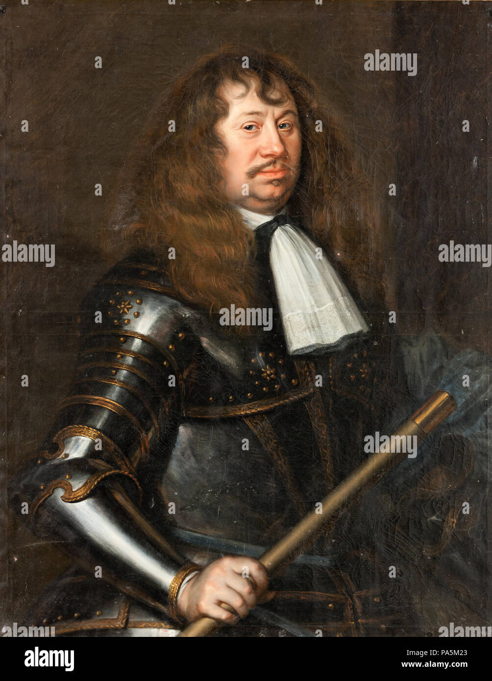 204 Porträtt av greve Carl Gustaf Wrangel (1613-1676), riksmarsk och ... 204 Porträtt av greve Carl Gustaf Wrangel (1613-1676), riksmarsk och ...