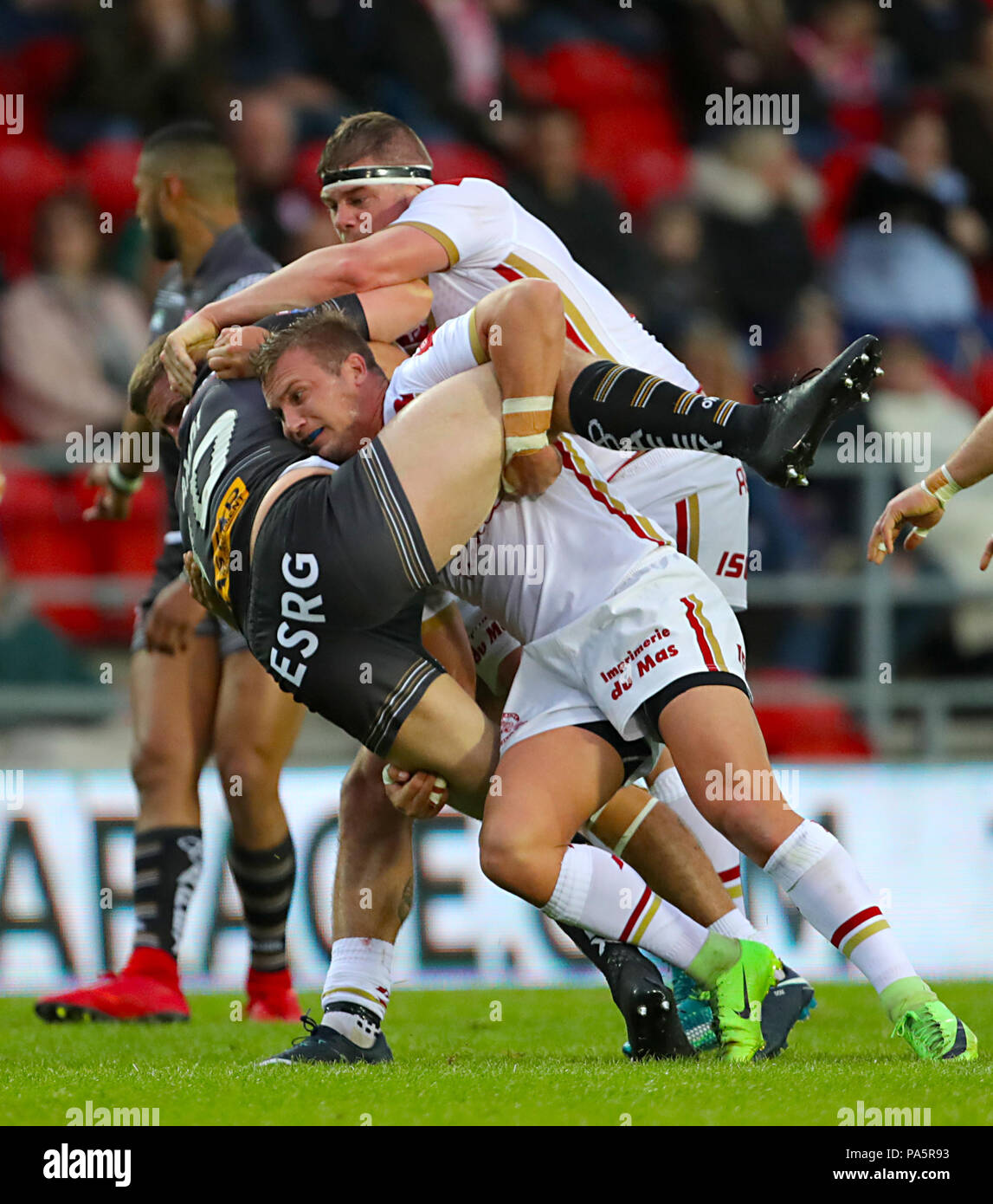Catalan Dragon's Michael McIlorum Stock Photo - Alamy
