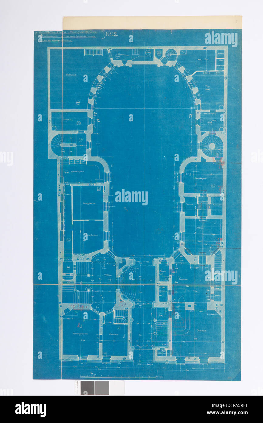 39 Blueprint Hallwylska palatset - Hallwylska museet - 101044 Stock ...