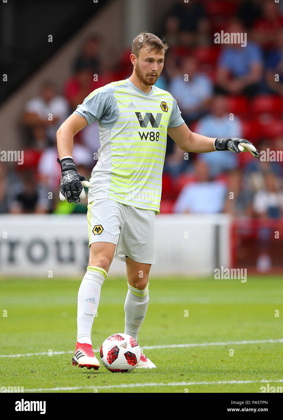 Wolverhampton Wanderers goalkeeper Will Norris during a pre season ...
