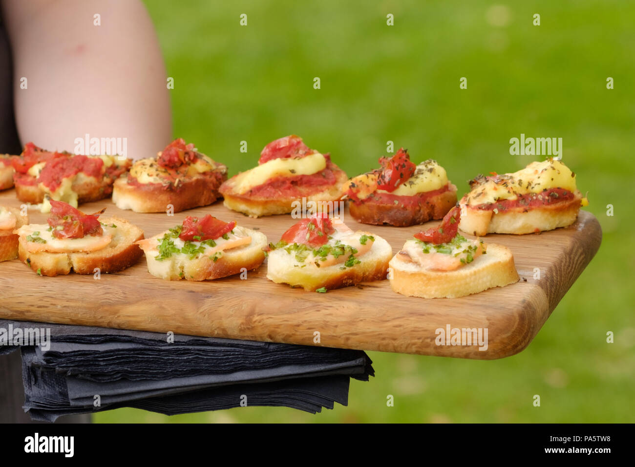 Food canapes hi-res stock photography and images - Alamy