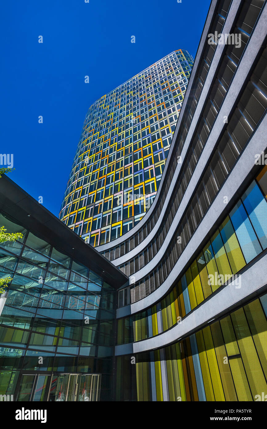 ADAC building, Munich, Upper Bavaria, Bavaria, Germany Stock Photo - Alamy