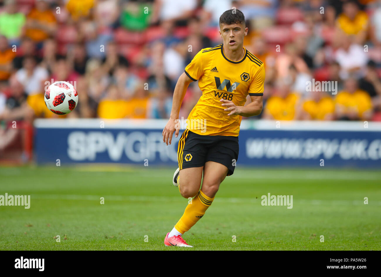 Wolverhampton Wanderers' Ryan Giles during a pre season friendly match ...