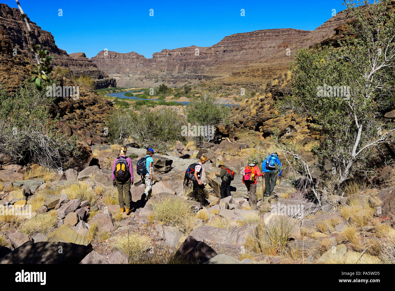Fish river canyon hiker hi-res stock photography and images - Alamy
