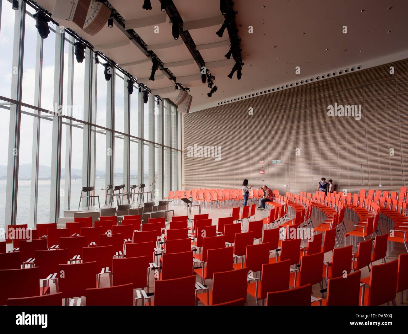 Auditorium of the Botín Center, 2012-2017 Stock Photo - Alamy