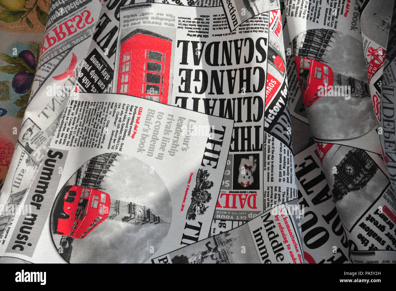 busy friday clothes market held each week in Beziers, France Stock Photo - Alamy