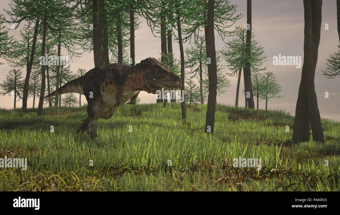 3d rendering of the tarbosaurus dinosaur Stock Photo - Alamy